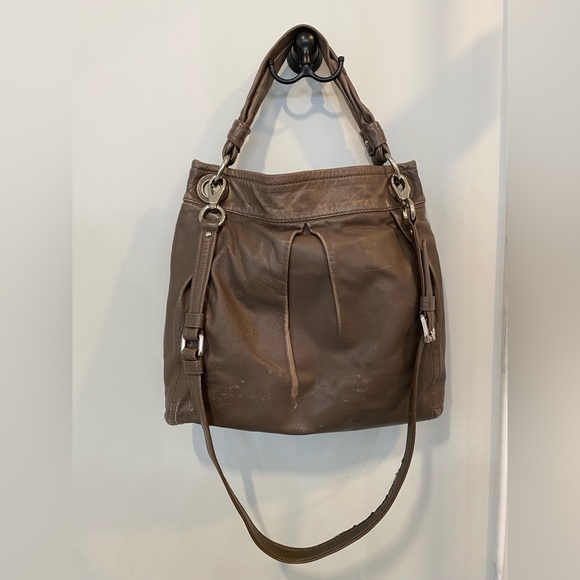 Coach | Bags | Coach Parker Leather Large Hippie Mushroom 3411 | Poshmark